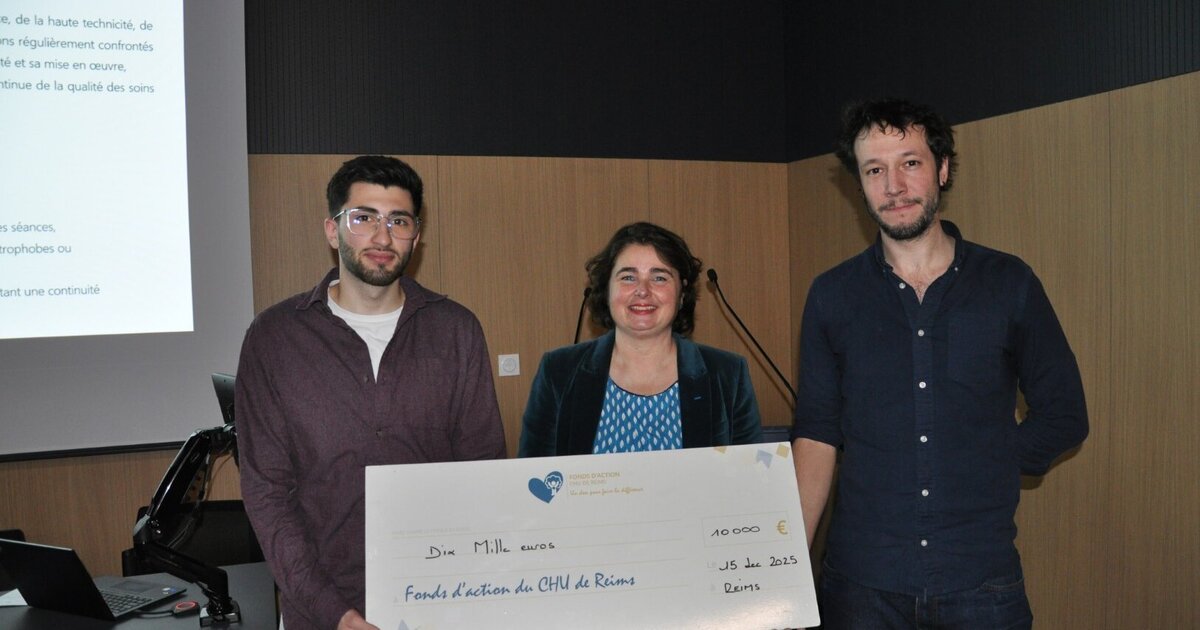 Le mécénat accompagne les équipes soignantes du CHU de Reims